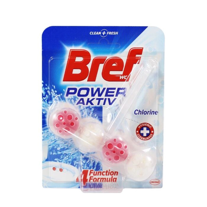 Bref Odorizant WC cu bile 50g Power Aktiv Chlorine - ImportDirect