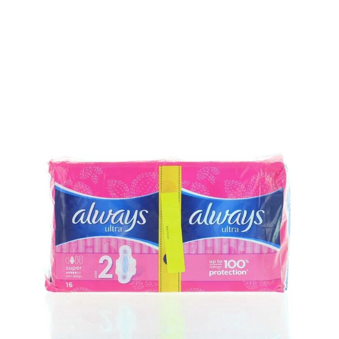 Always Absorbante Duo Pack 16 buc Super Leakage Protection - ImportDirect