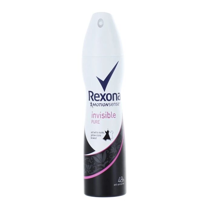 Rexona Spray deodorant femei 150 ml Invisible Pure - ImportDirect