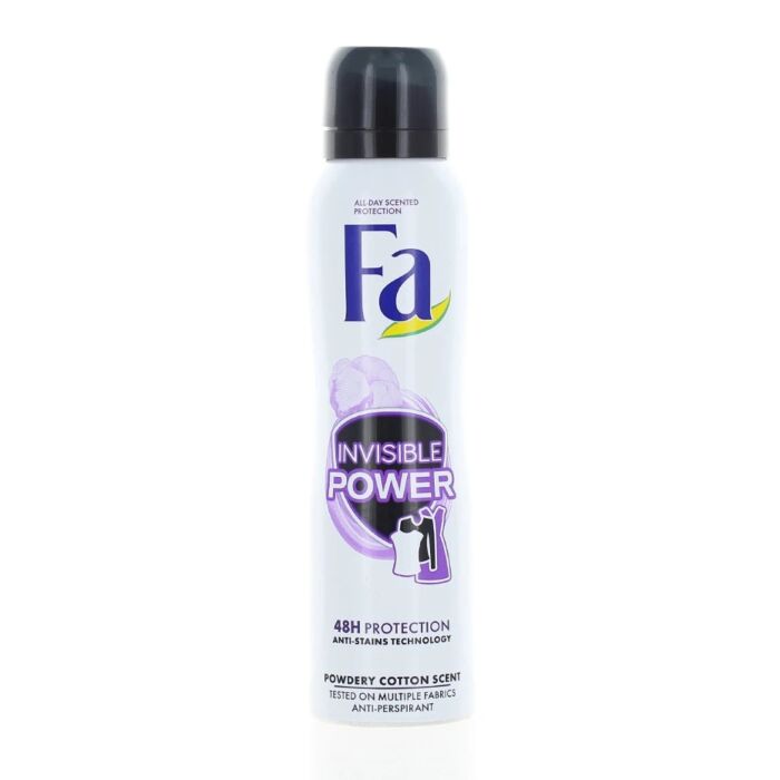 Fa Spray deodorant 150 ml Invisible Power - ImportDirect