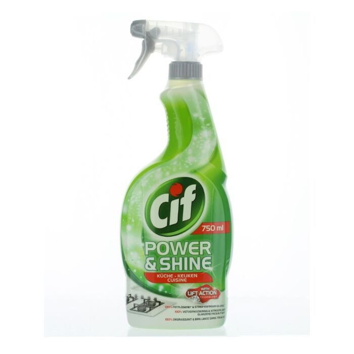 Cif Solutie curatat bucatarie cu pompa 750 ml Power&Shine - ImportDirect