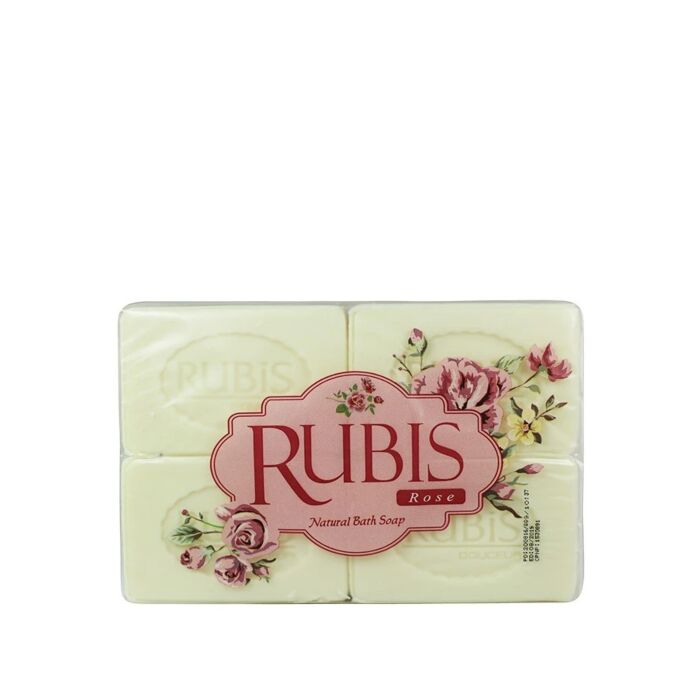 Rubis Sapun rufe 4*200 g Rose - ImportDirect