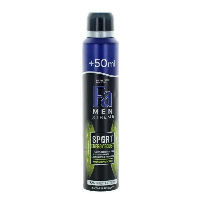 Fa Spray deodorant 200 ml Men Sport Energy Boost - ImportDirect