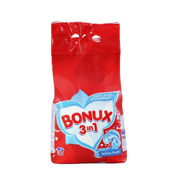 Bonux Detergent automat 3 kg 30 spalari Active Fresh - ImportDirect