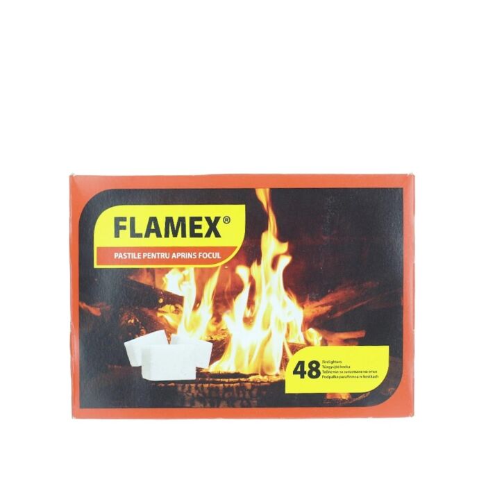 Flamex Pastile de aprins focul 48 buc - ImportDirect