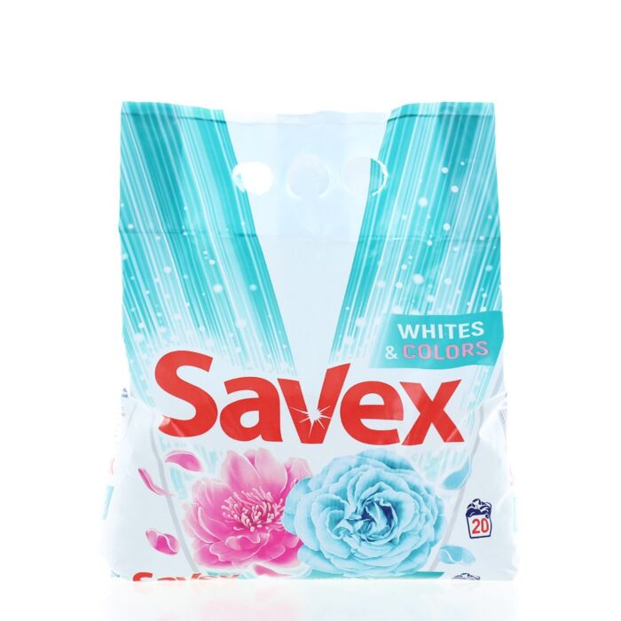 Savex detergent automat 2 kg 20 spalari White&Color - ImportDirect