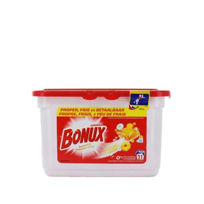 Bonux Detergent Capsule 21 buc Summer Fresh - ImportDirect