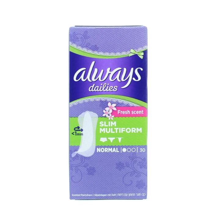 Always Absorbante subtiri zilnice 30 buc Normal Slim Multiform (exp.30. ...