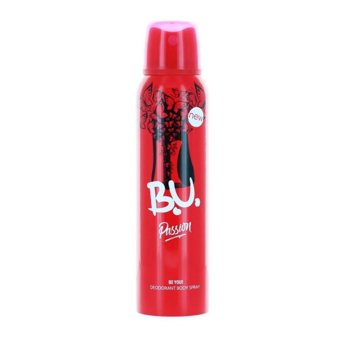 B.U. Spray Deodorant 150 ml Passion - ImportDirect