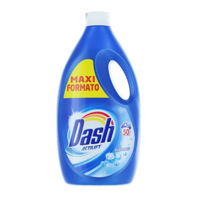 Dash Detergent lichid 3.25L 50 spalari Actilift al Bicarbonato ...