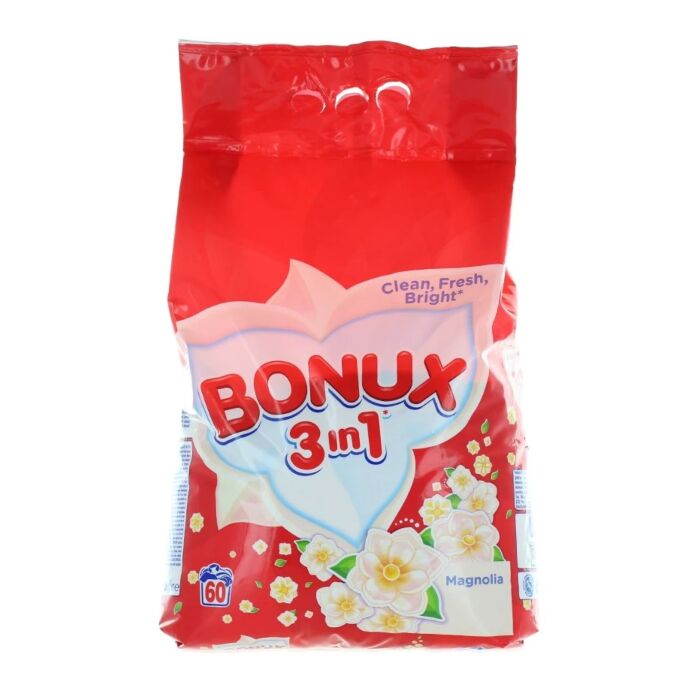 Bonux Detergent automat 6kg 60 spalari 3in1 Magnolia - ImportDirect