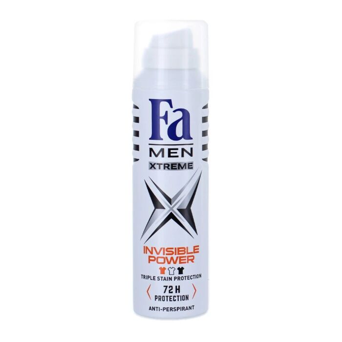 Fa Spray deodorant 150 ml Men Xtreme Invisible Power - ImportDirect