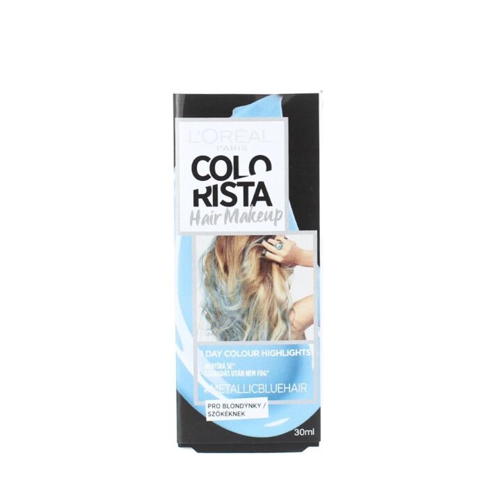 L'oreal Vopsea temporara pentru par 30 ml Colorista Metallicblue ...