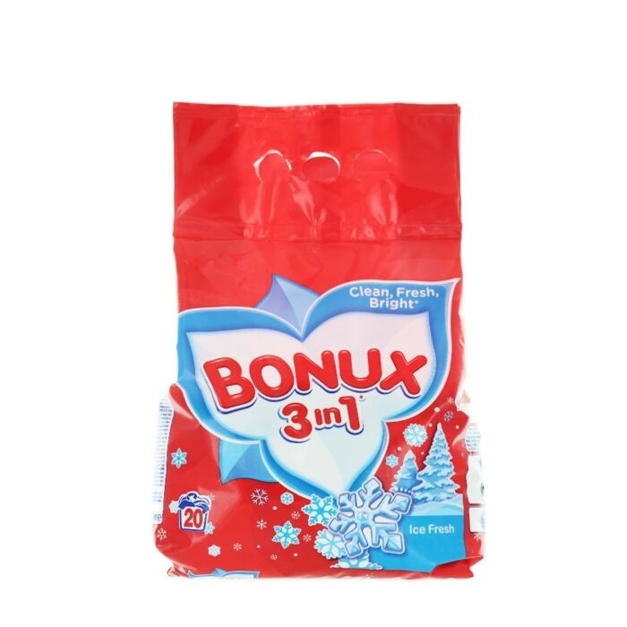 Bonux Detergent automat 2kg 20 spalari 3in1 Ice Fresh - ImportDirect