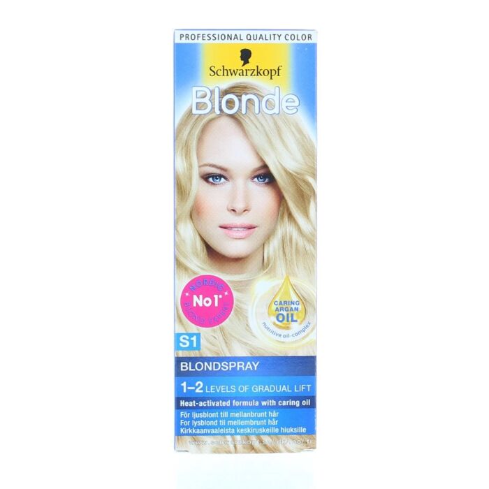 Schwarzkopf Spray colorant pentru par 125 ml Blonde S1 Blondspray ...