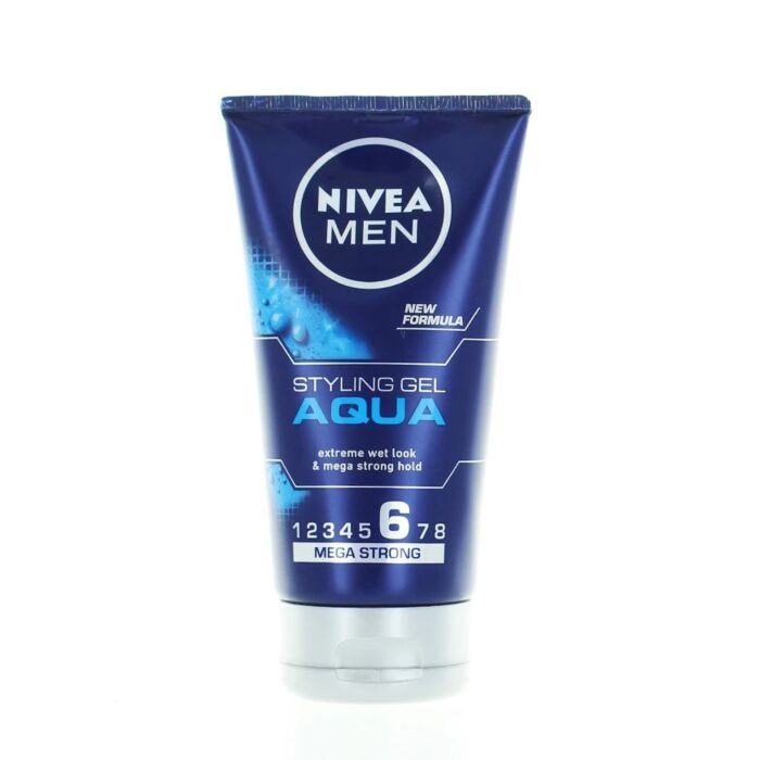 Nivea Men Gel de par 150 ml Aqua Mega Strong Nr:6 (in tub) - ImportDirect