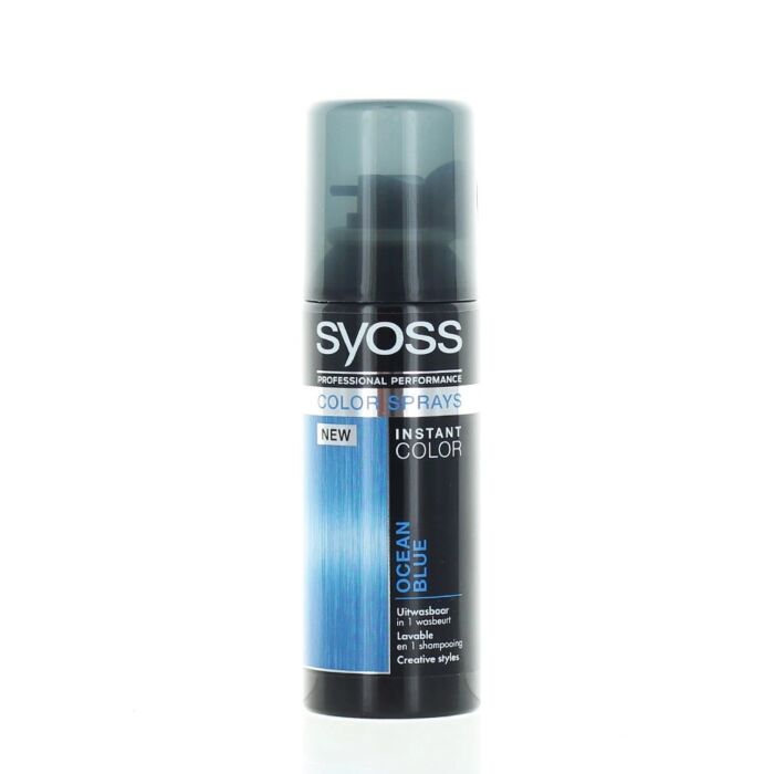 Syoss Spray colorant pentru par 120 ml Ocean Blue - ImportDirect
