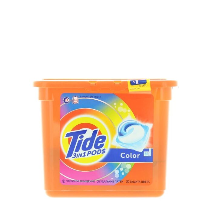 Tide Detergent Capsule 3in1 23 buc Color - ImportDirect