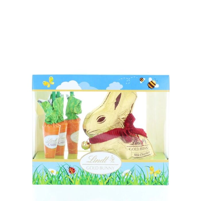 Lindt Figurina iepuras din ciocolata 140.5 g Gold Bunny - ImportDirect
