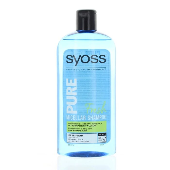 Syoss Sampon 500 ml Pure Fresh (Micellar) - ImportDirect