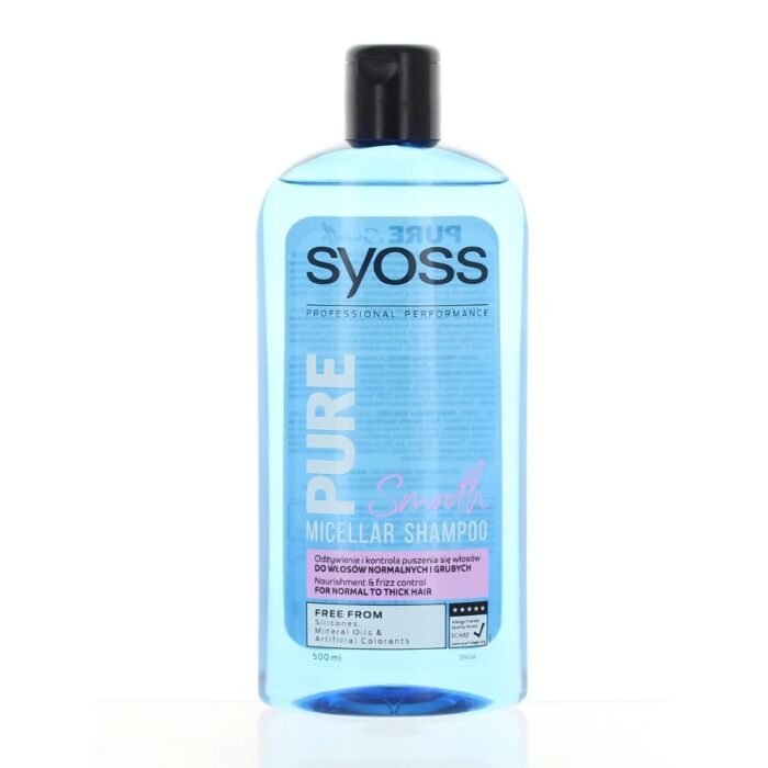 Syoss Sampon 500 ml Pure Smooth (Micellar) - ImportDirect