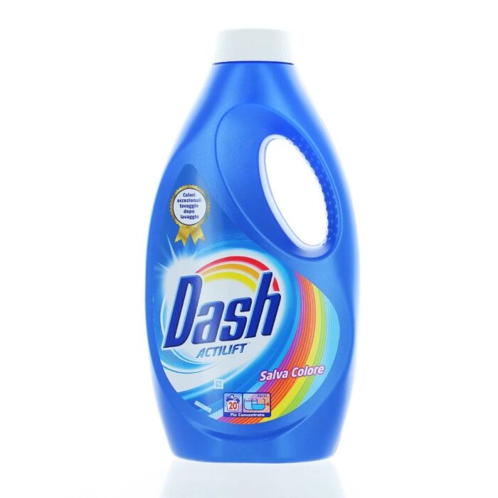 Dash Detergent lichid 1.1 L 20 spalari Salva Colore - ImportDirect