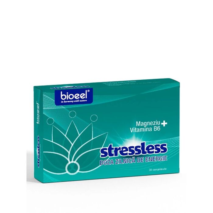 Bioeel Stressless-doza zilnica de energie 30 comprimate - ImportDirect