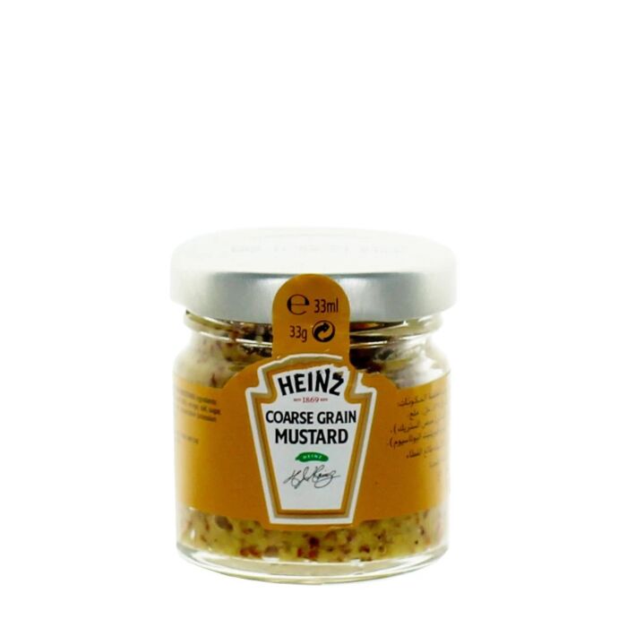 Heinz Mustar 33 ml Coarse Grain - ImportDirect
