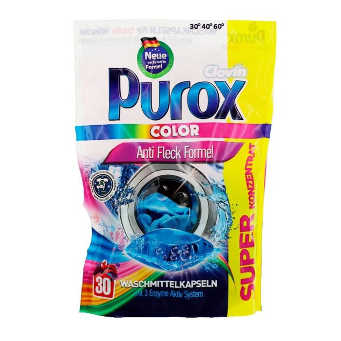 Purox Detergent Capsule 30 buc Color - ImportDirect