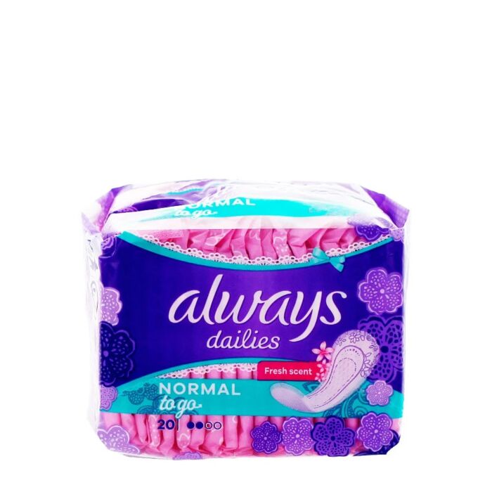 Always Absorbante subtiri zilnice 20 buc Normal Fresh Scent - ImportDirect