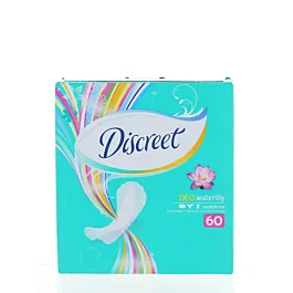 Discreet Absorbante zilnice 60 buc Waterlily - ImportDirect