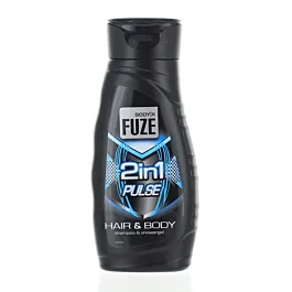 Body-X Fuze Gel de dus Barbati 300 ml 2in1 Pulse - ImportDirect