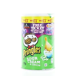 Pringles Chips 70 g Sour Cream&Onion - ImportDirect