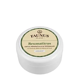 FAUNUS Unguent Reumaticus 100 ml Untul Pamantului si Tataneasa ...