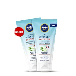 PROMO 1+1 GRATIS Nivea Sun Crema-Gel dupa plaja 175 ml Sensitive (in ...
