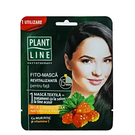 Plant Line Masca de fata 19.7 g Revitalizanta Mur Pitic - ImportDirect