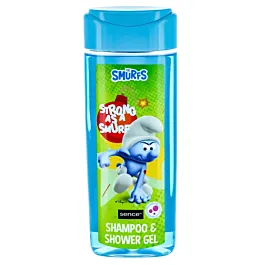 Smurfs Sampon&Gel de dus copii 210 ml Strong - ImportDirect