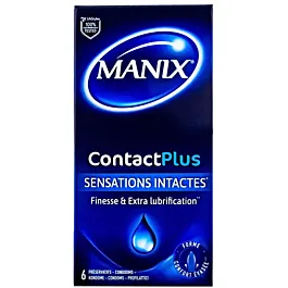 Manix prezervative 6 buc Contact Plus - ImportDirect