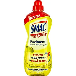 Smac Express Detergent Pardoseli 1 L Freschezza di Agrumi - ImportDirect