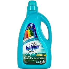 Kalyon Detergent lichid 3 L 50 spalari Clean&Care Colored - ImportDirect