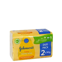 Johnson's baby Sapun 2x 90 g Honey - ImportDirect
