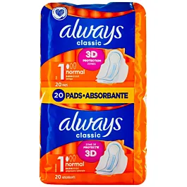 Always Absorbante 20 buc Normal Size 1 - ImportDirect