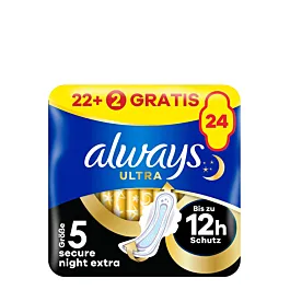 Always Absorbante 24 buc Nr.5 Ultra Secure Night - ImportDirect