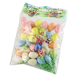 Set 36 oua colorate pentru Pasti 3 cm, polifoam - ImportDirect